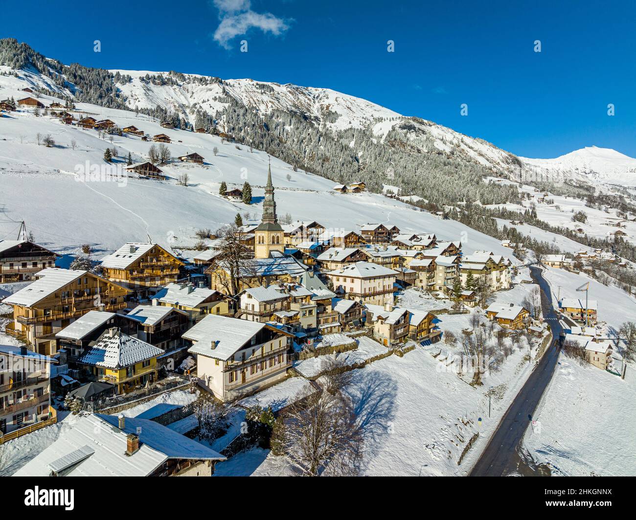 Luxury mountain residence, france hi-res stock photography and images ...
