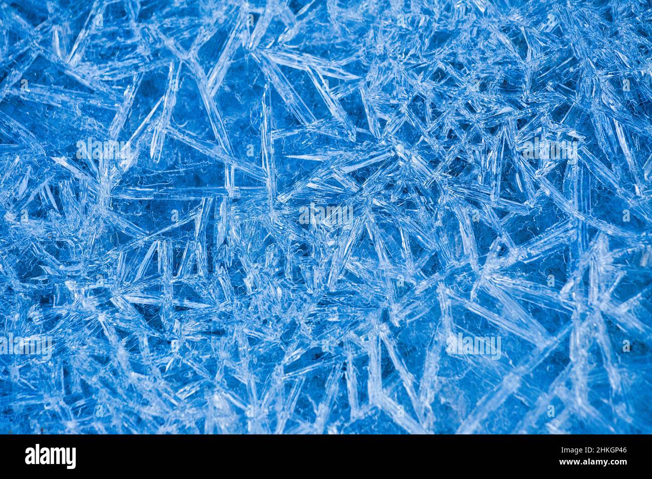 Background created by the structure of ice crystals Stock Photo - Alamy