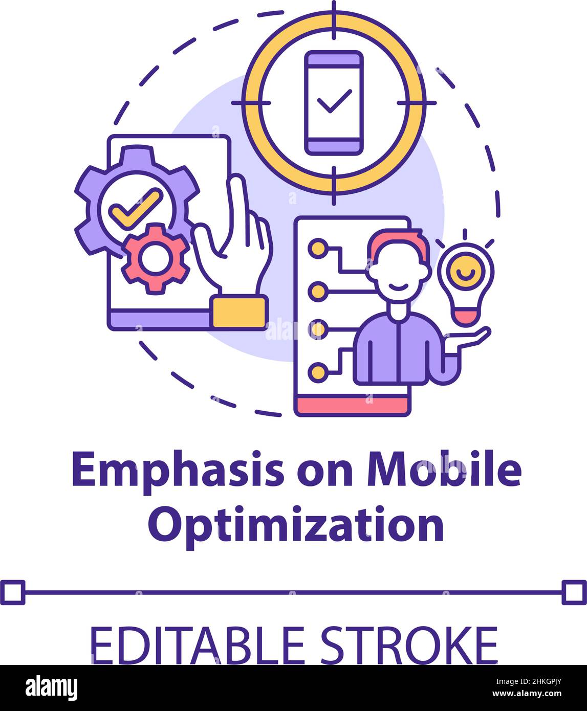 Customer emphasis Stock Vector Images - Alamy