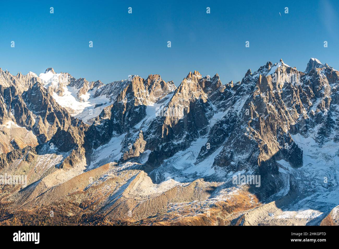 Landscape shot of Beautiful Sunkissed European Mountain Ranges Stock ...