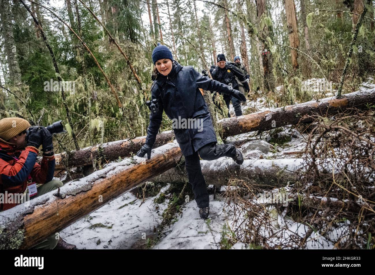 Crown Princess Victoria visits Farnebofjarden National Park (Swedish ...