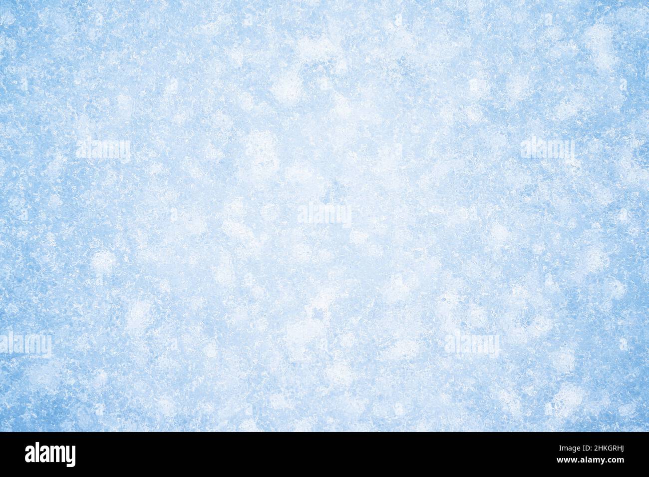 Beautiful contrasting white and blue background of ice texture with a ...