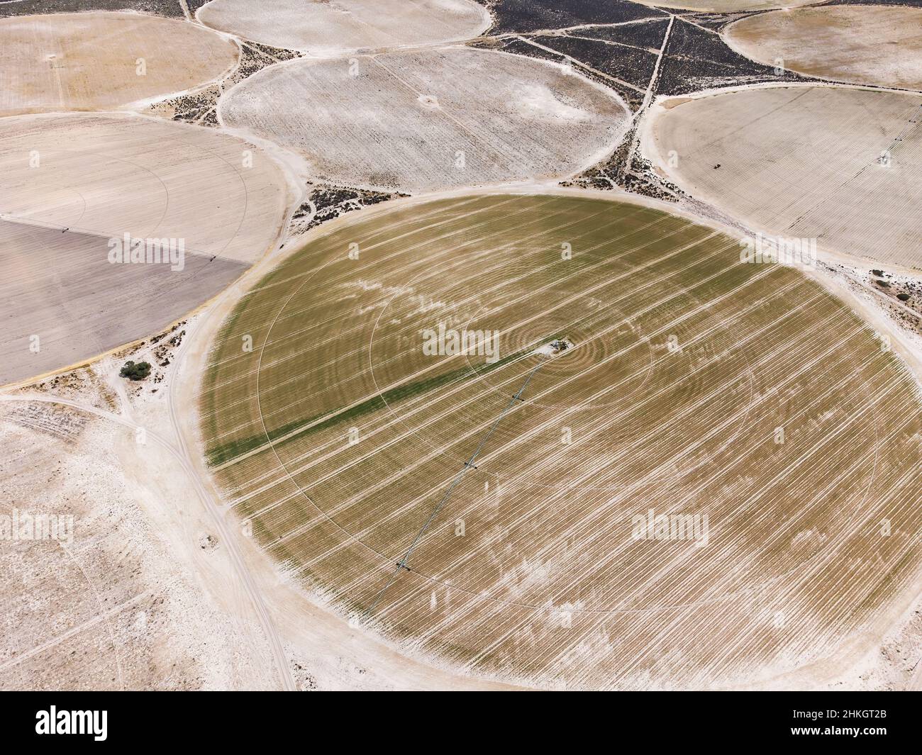 Central pivot irrigation system hi-res stock photography and images - Alamy