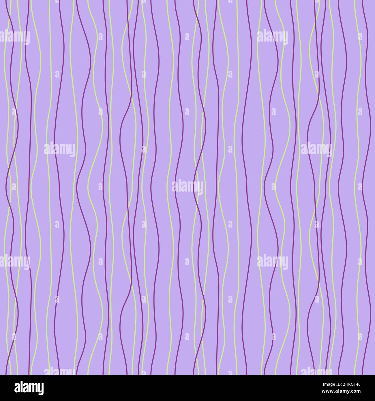 Lilac abstract background with curved lines - seamless pattern Stock ...