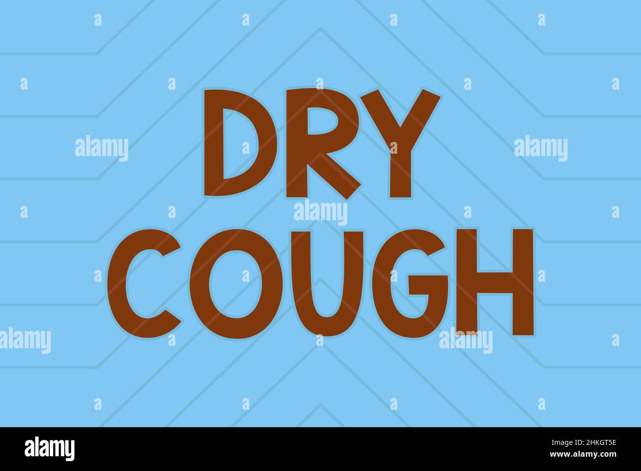 Text caption presenting Dry Cough. Business idea cough that are not ...