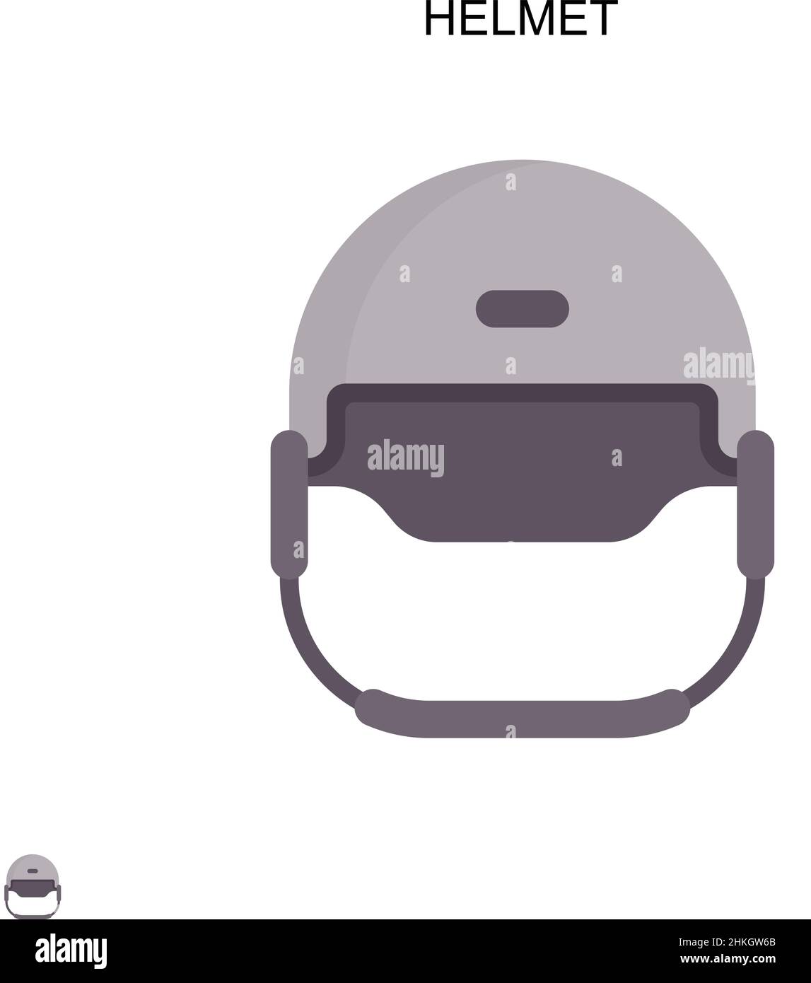 Black and white helmet Stock Vector Images - Alamy