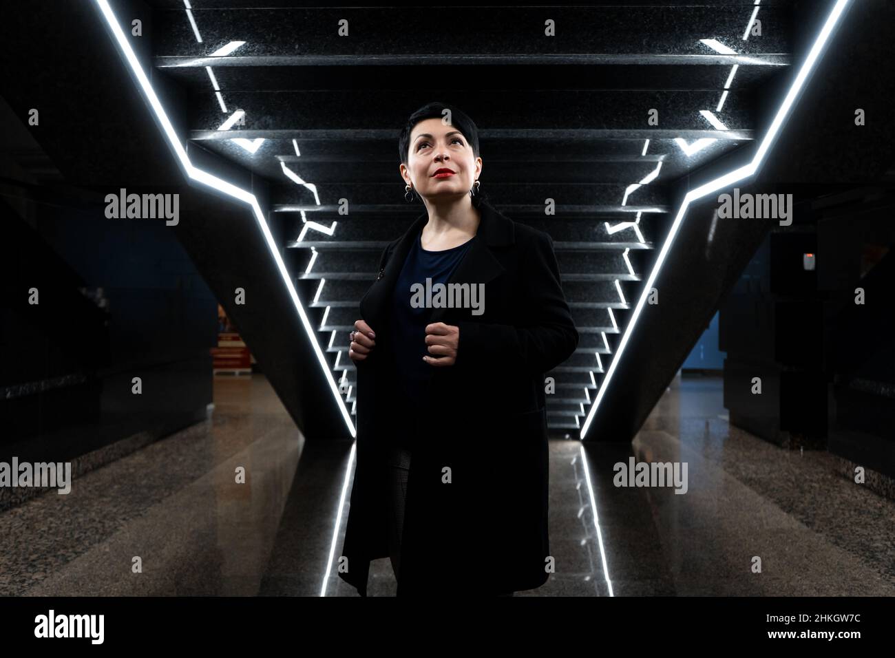 Strict older woman hi-res stock photography and images - Alamy