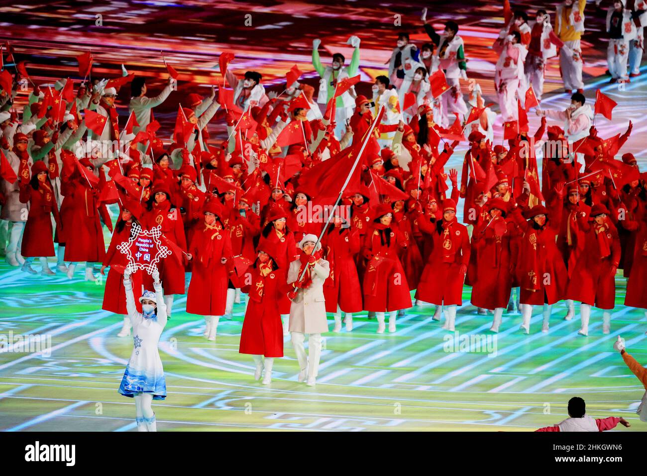 Illustration, ambiance during the Olympic Winter Games Beijing 2022 ...