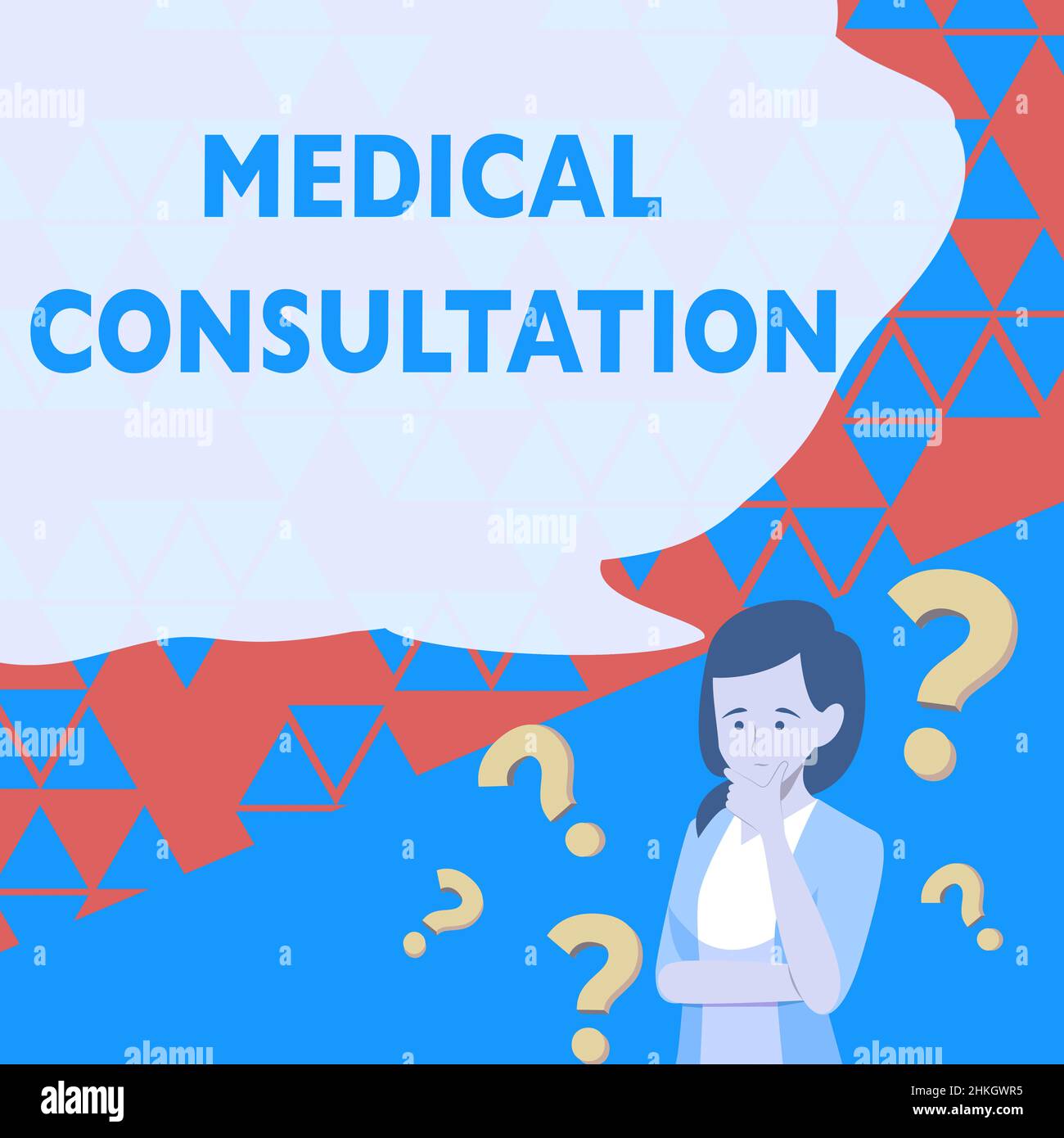 Sign displaying Medical Consultation. Word Written on a rendering of ...