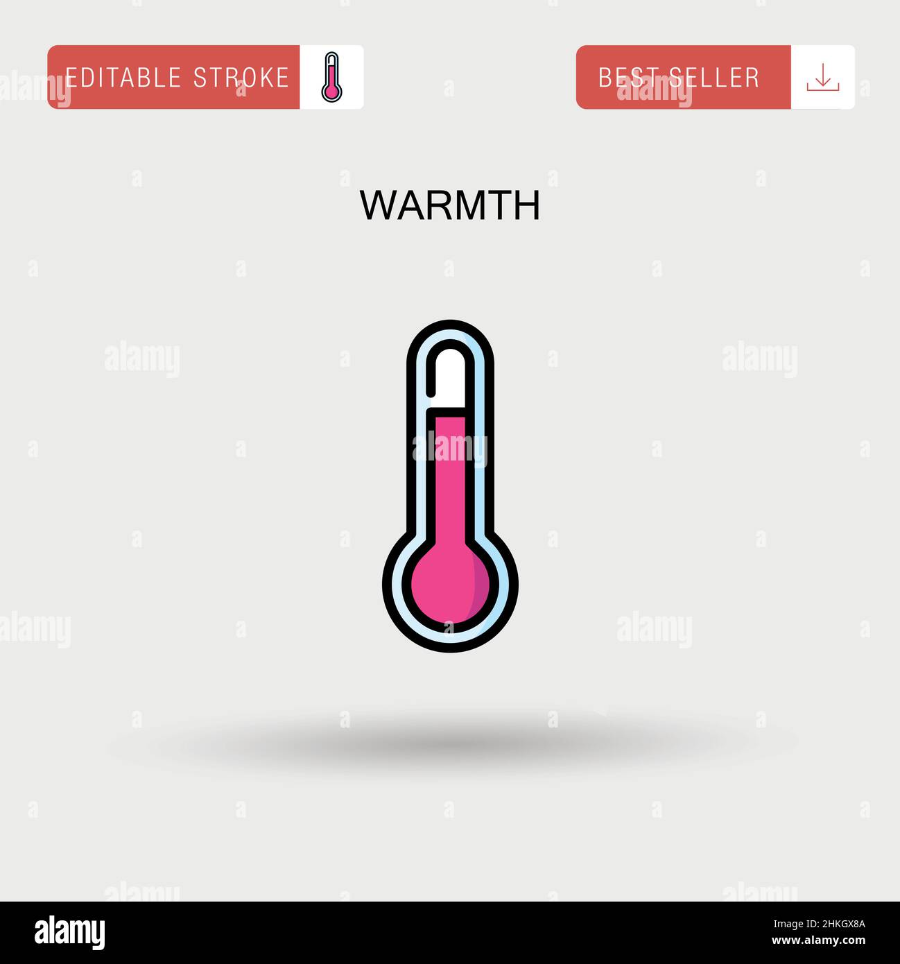 Warmth Simple vector icon Stock Vector Image & Art - Alamy