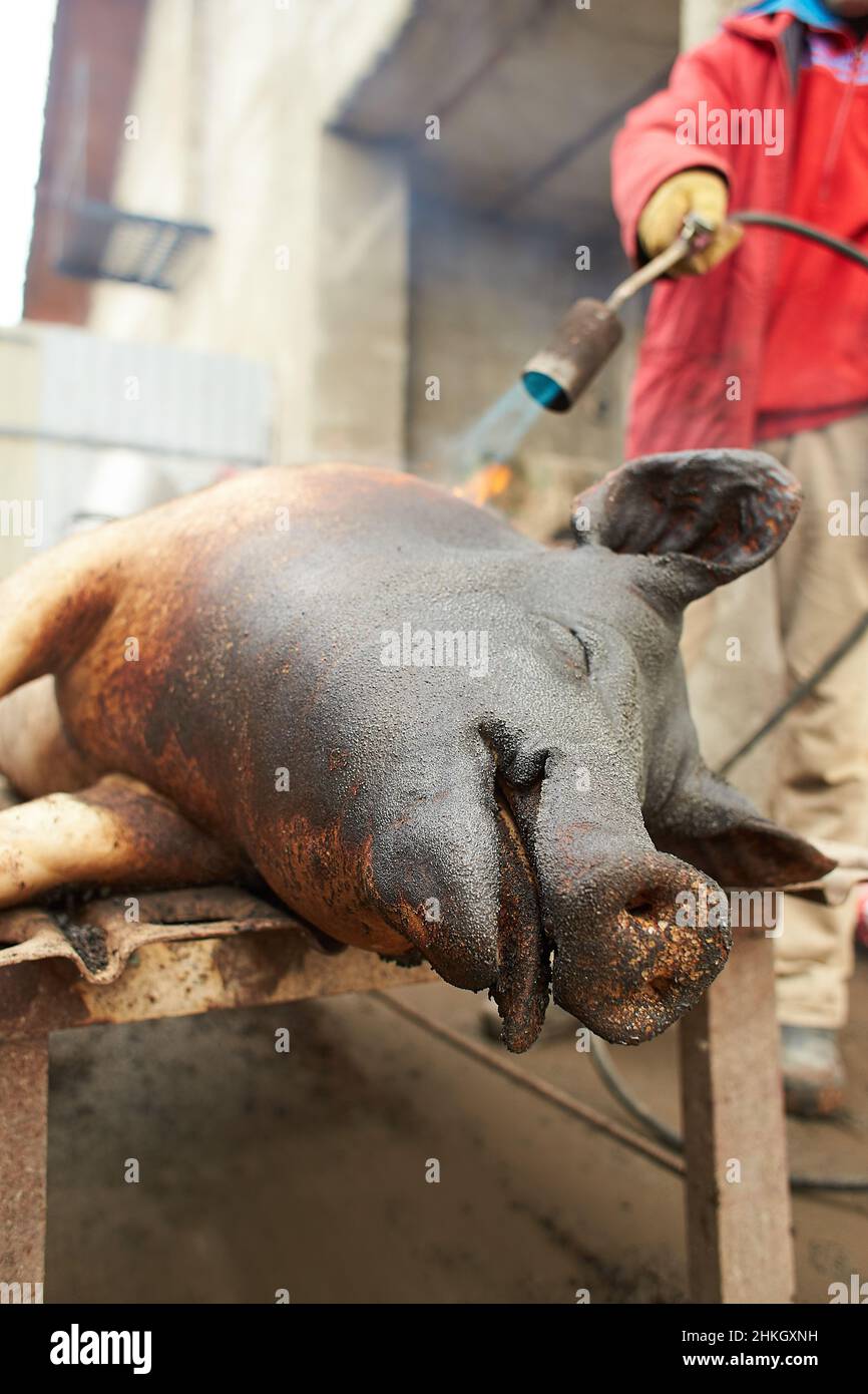 Corpse burner hi-res stock photography and images - Alamy