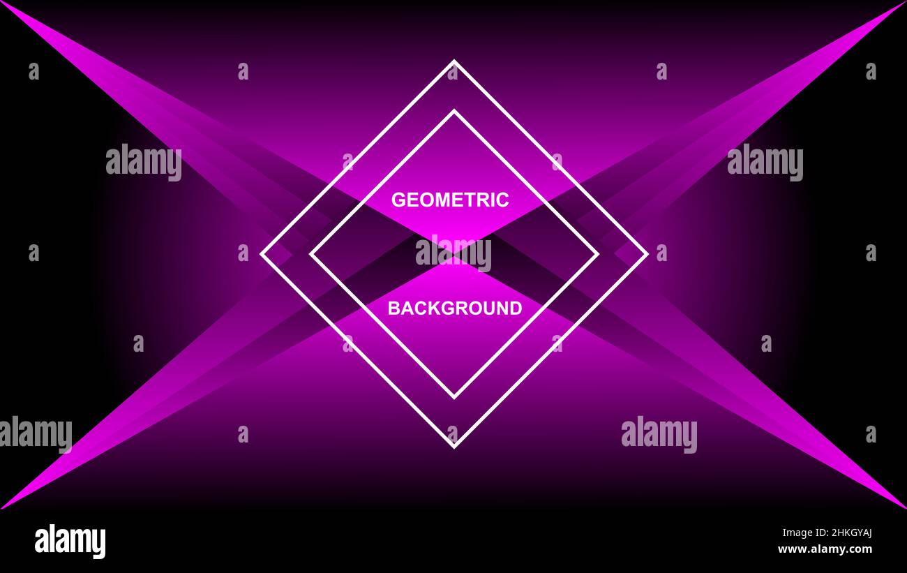 Dark pink crystal triangle design abstract background Stock Vector ...