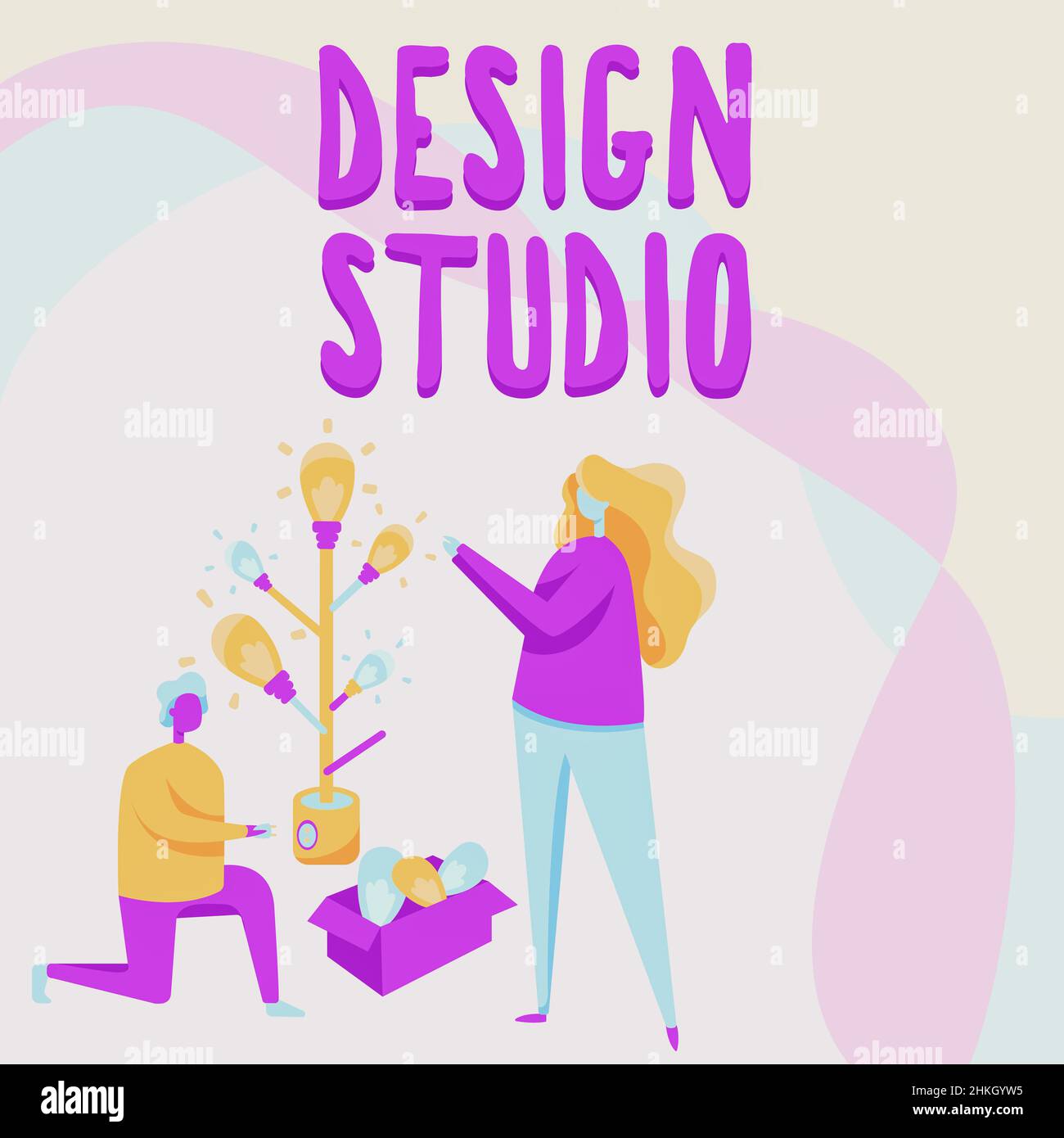 Writing displaying text Design Studio. Business approach workplace for ...