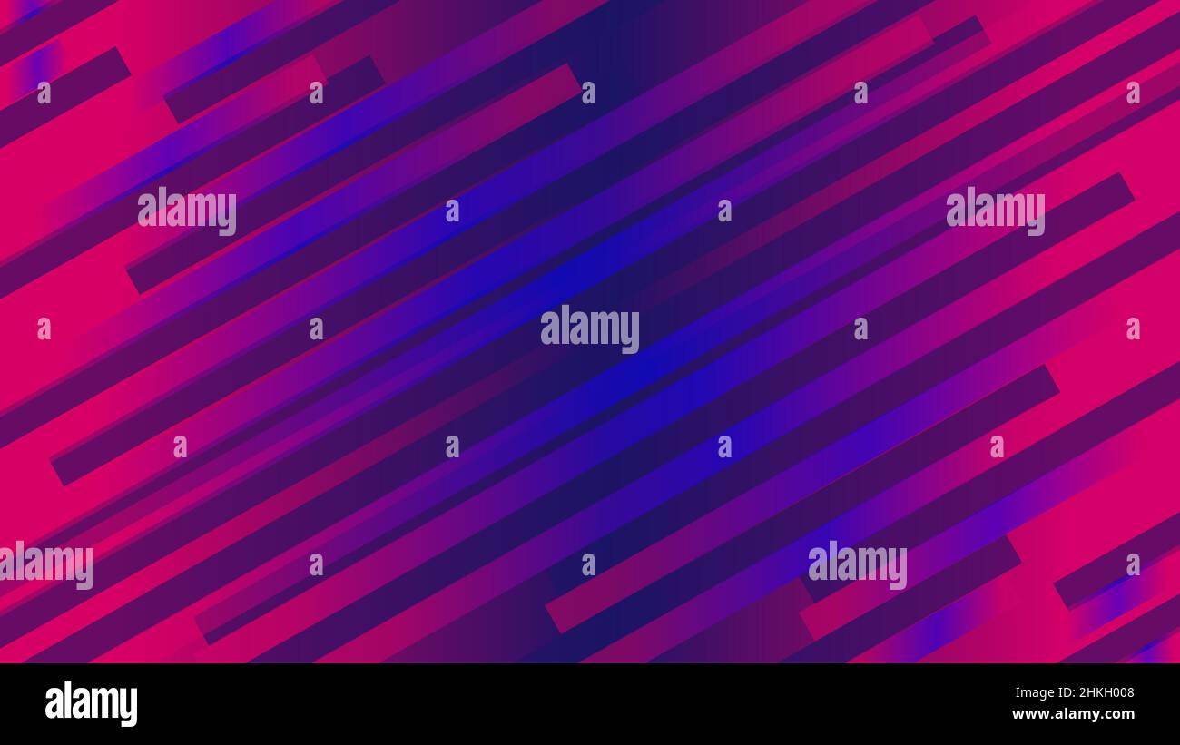 Abstract background of straight line design wrapped in neon light Stock ...