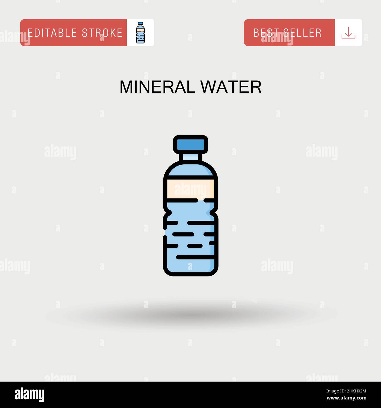 Fresh mineral water Stock Vector Images - Alamy