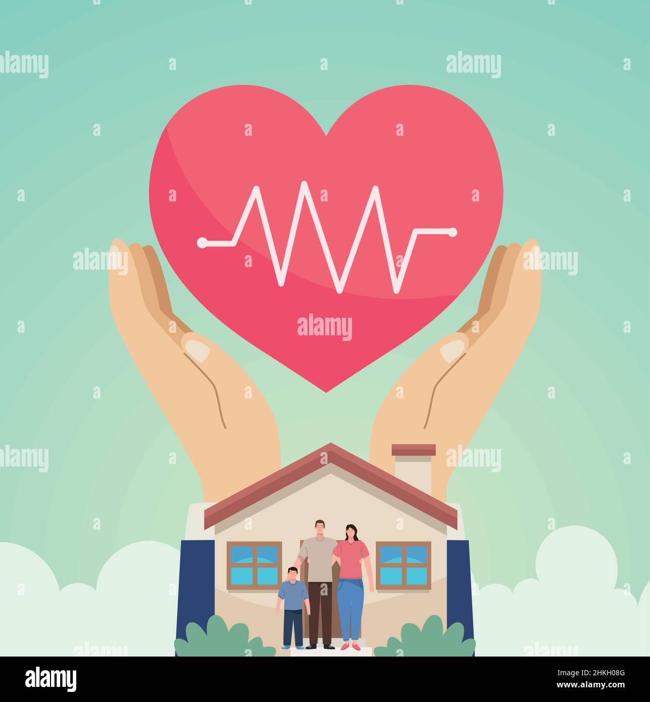 home insurance poster Stock Vector Image & Art - Alamy