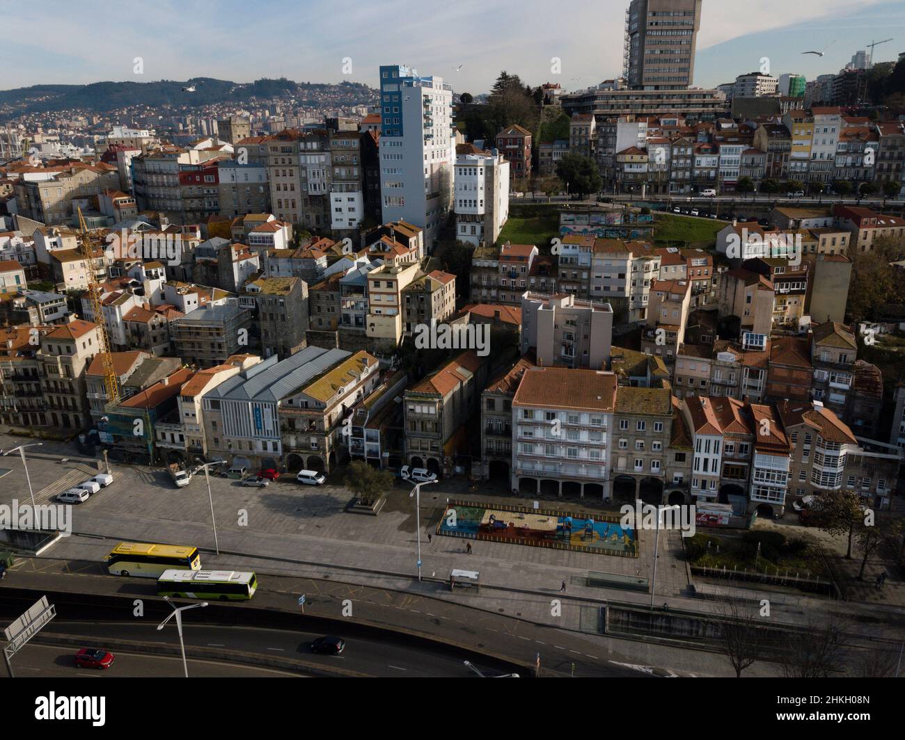 Vigo aerial hi-res stock photography and images - Alamy