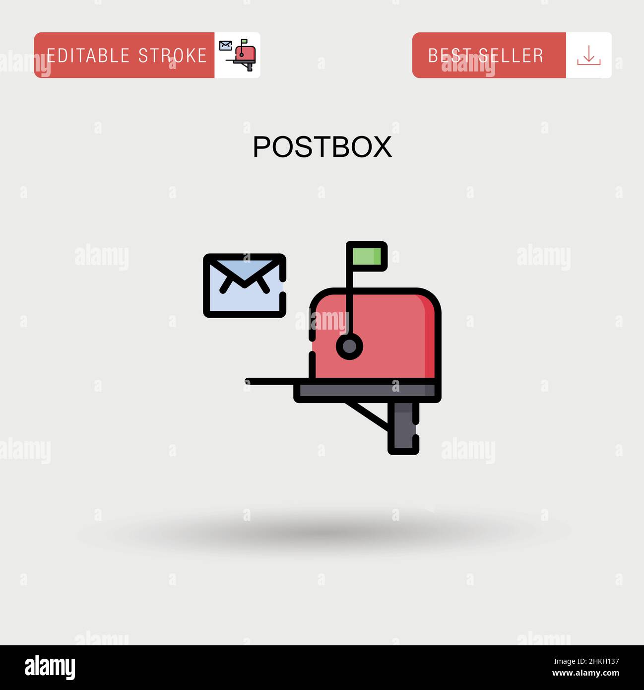 Postbox Stock Vector Images - Alamy