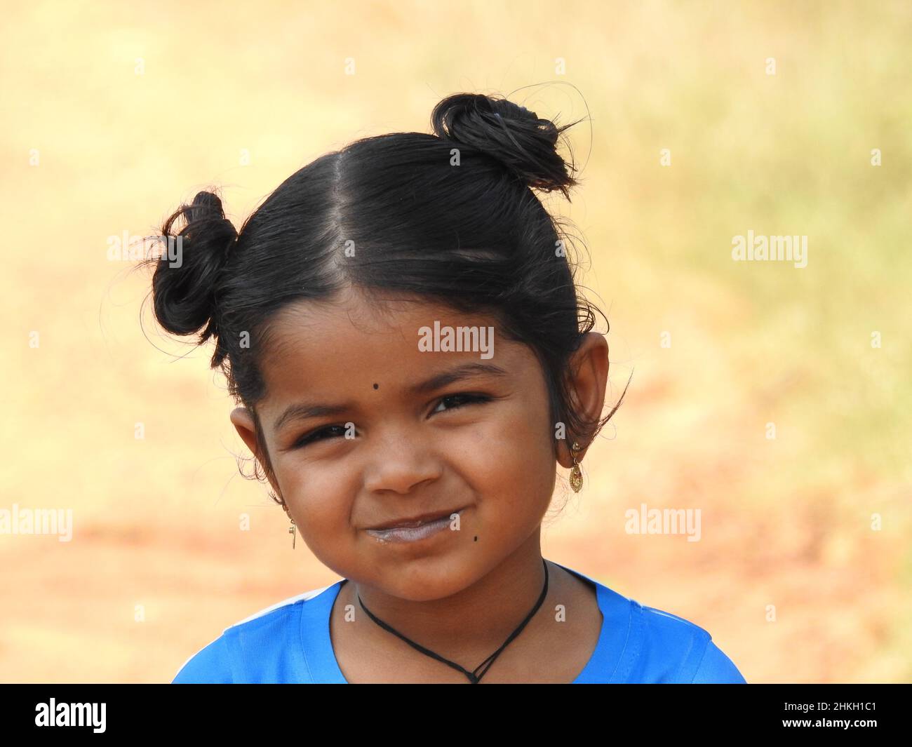 Closeup of beautiful Indian girl kid different actions and facial ...