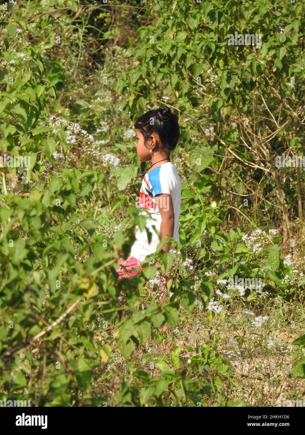 Closeup of beautiful Indian girl kid different actions and facial ...