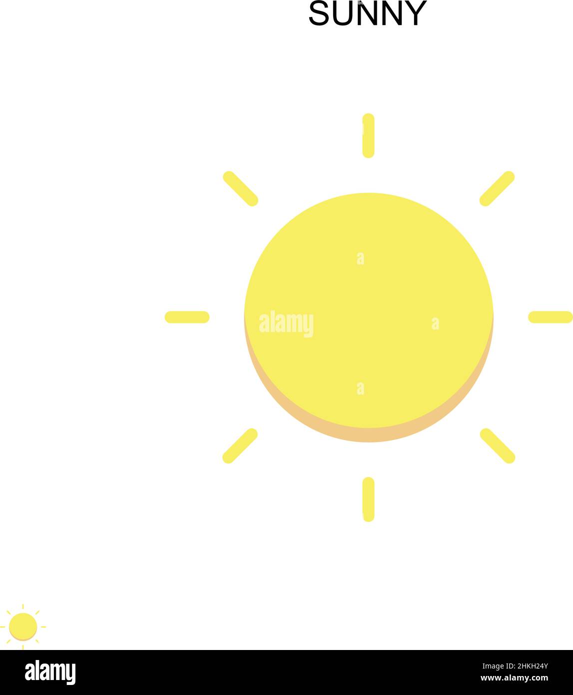 Bright sunny farm view Stock Vector Images - Alamy