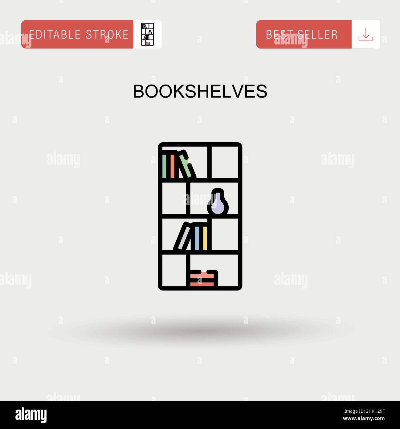 Home study room books Stock Vector Images - Alamy