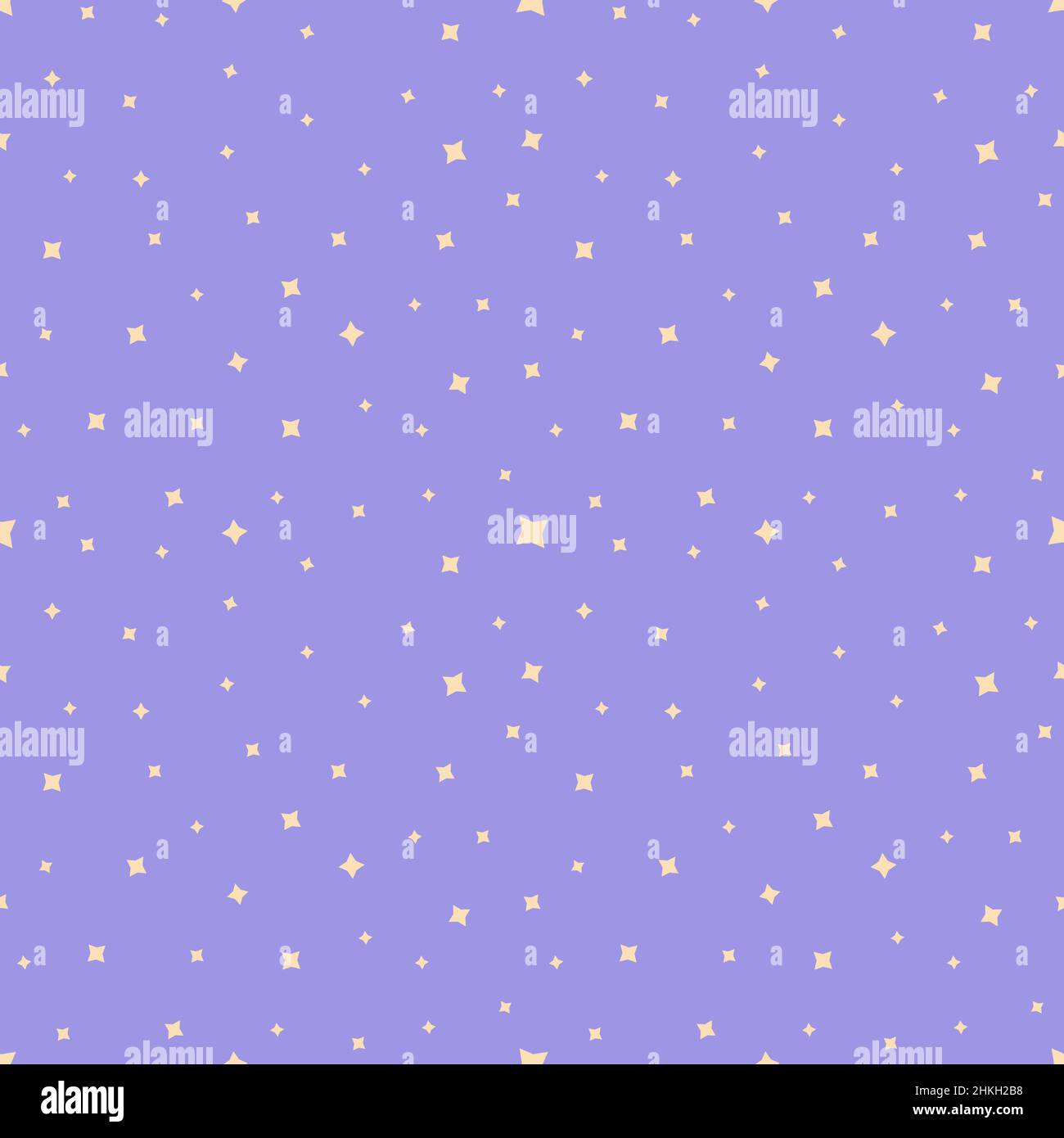 Seamless pattern of deep space with stars in a flat style Stock Vector ...