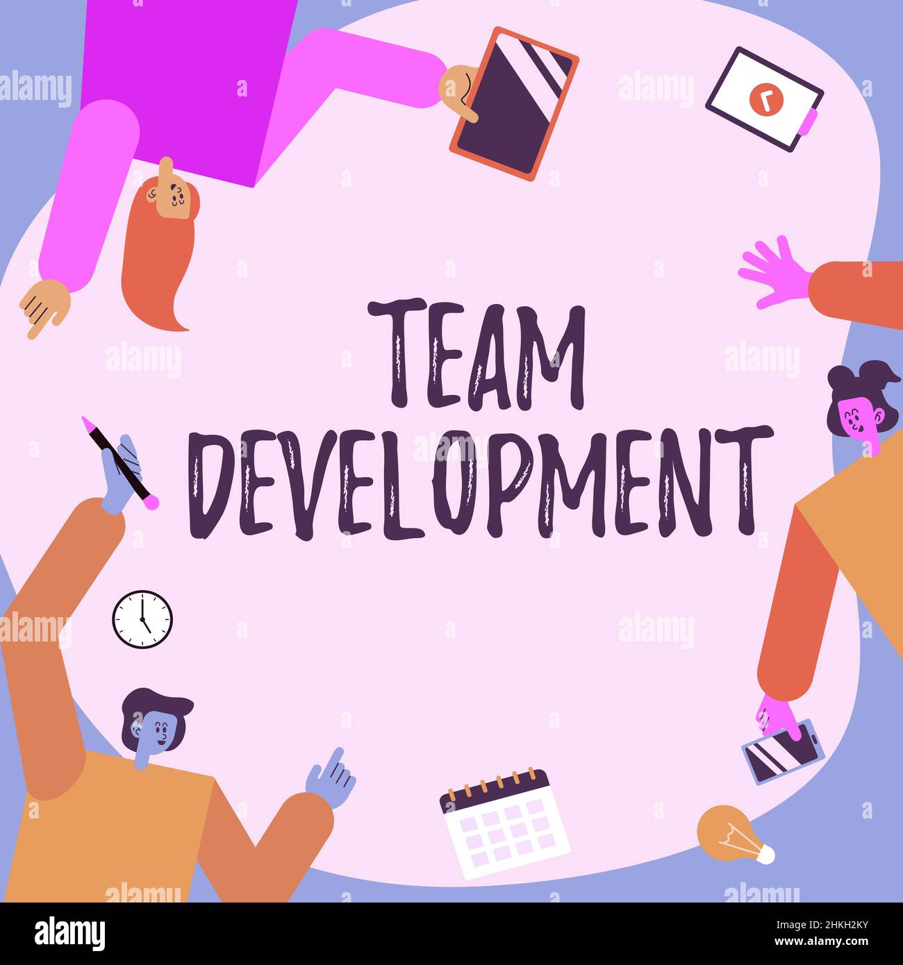 Inspiration showing sign Team Development. Word Written on learn why ...
