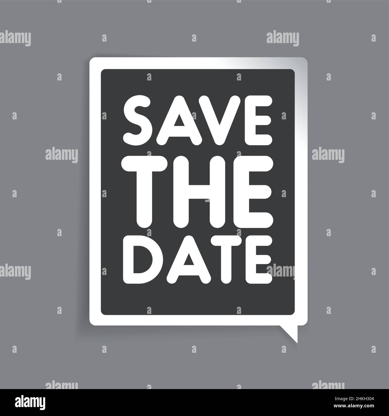 Save the date vector label Stock Vector Image & Art - Alamy