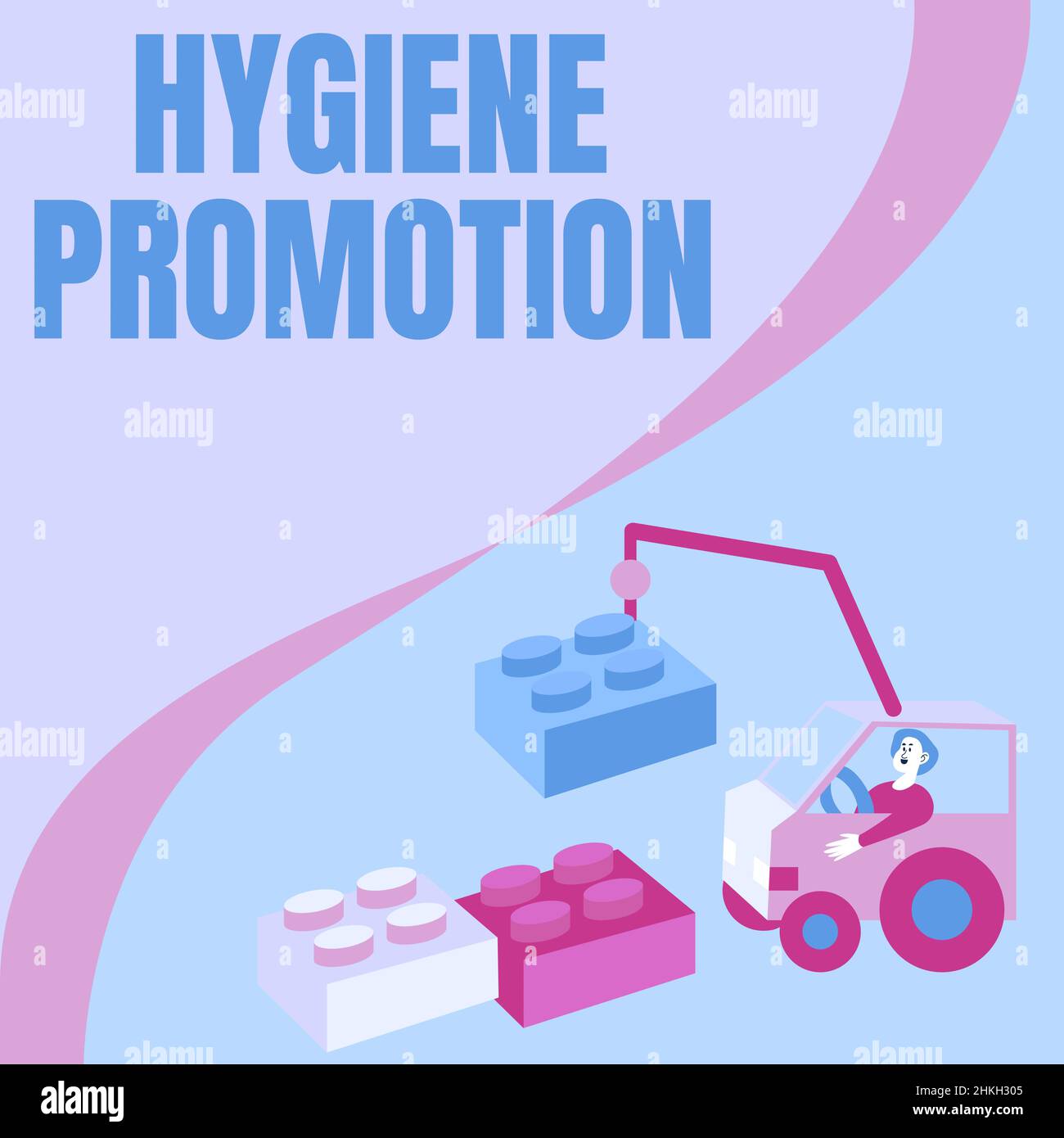 Hand writing sign Hygiene Promotion. Word for systematic program to ...