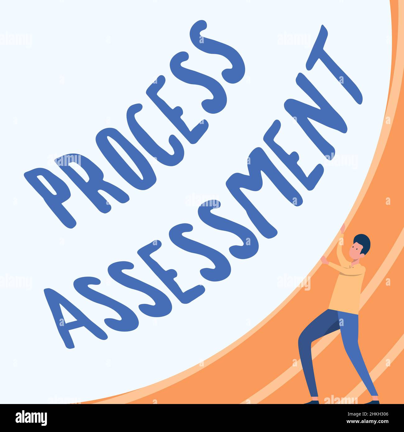Inspiration showing sign Process Assessment. Business showcase ...