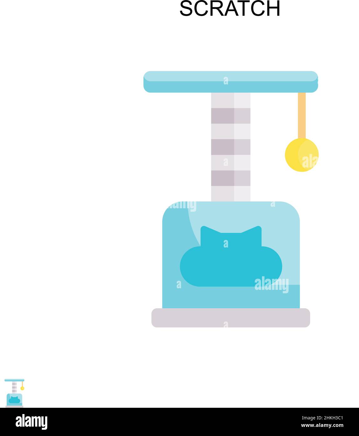 Scratch Simple Vector Icon Illustration Symbol Design Template For Web