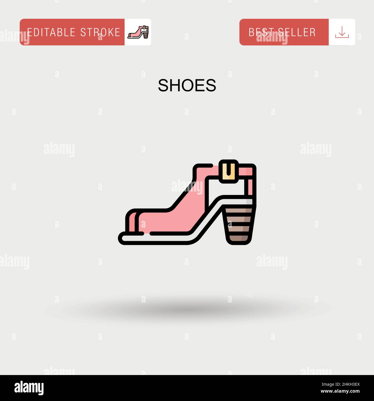 Sport modern shoes Stock Vector Images - Alamy