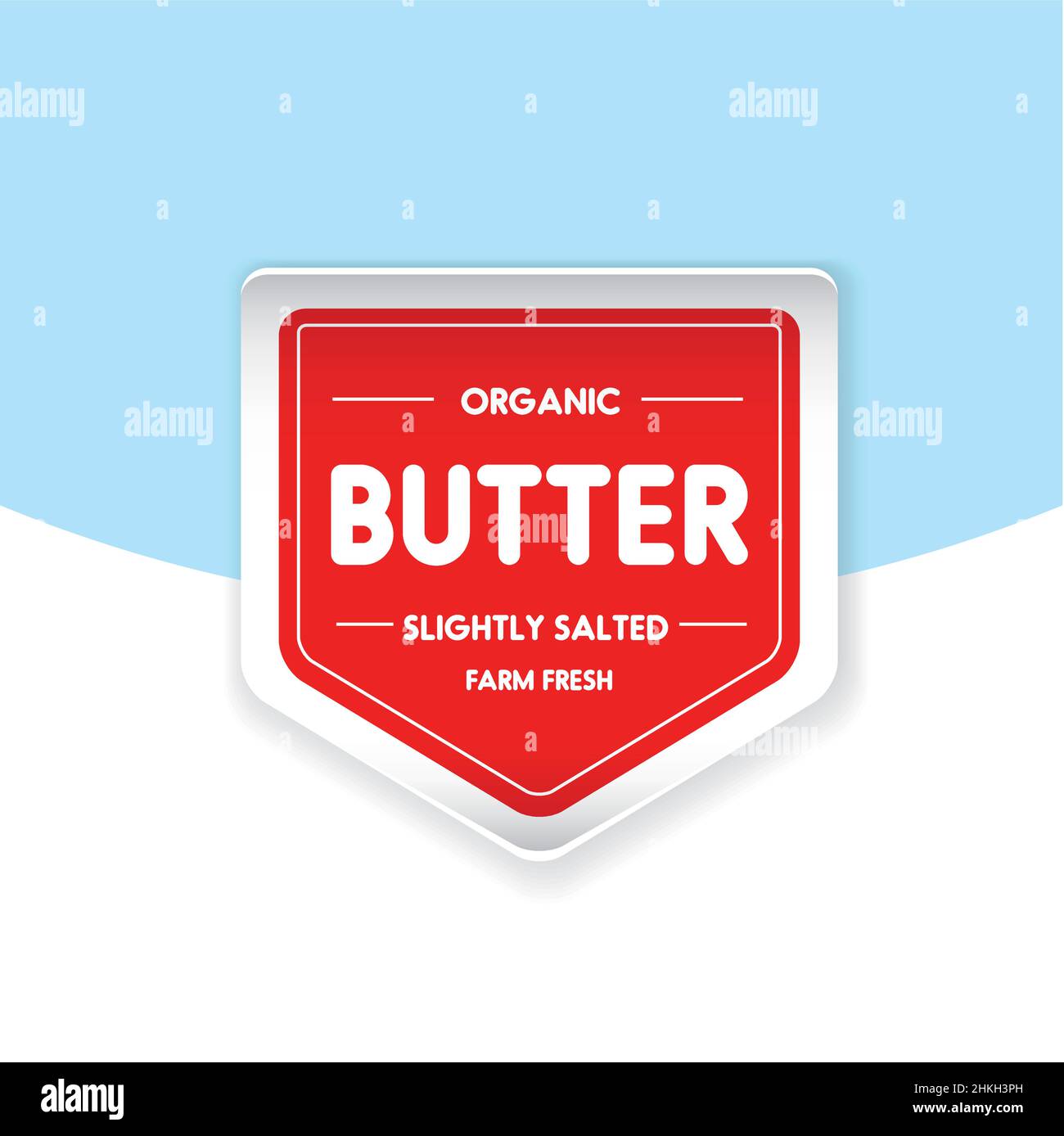 Butter label vector Stock Vector Image & Art - Alamy