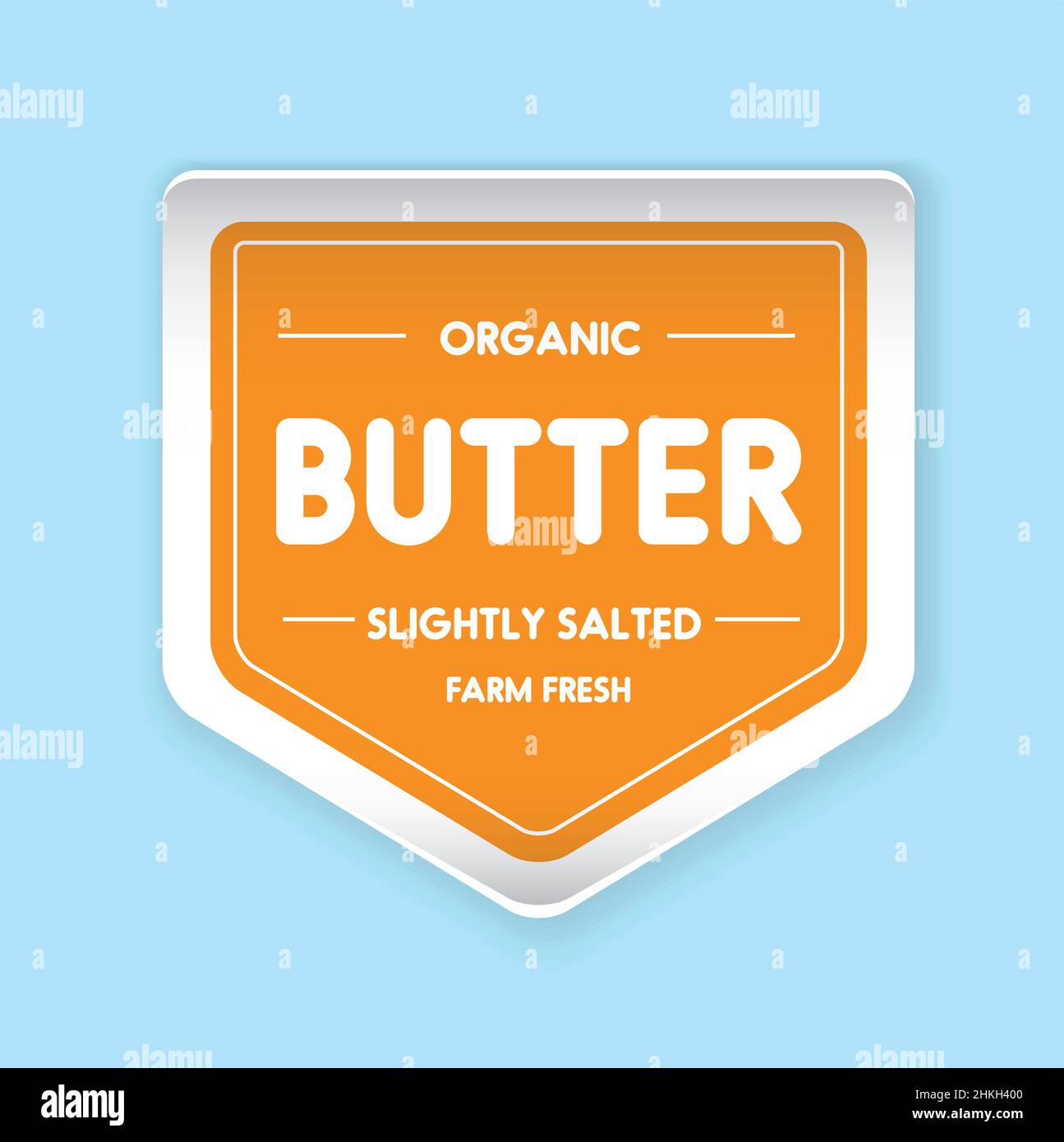 Drop of butter Stock Vector Images - Alamy