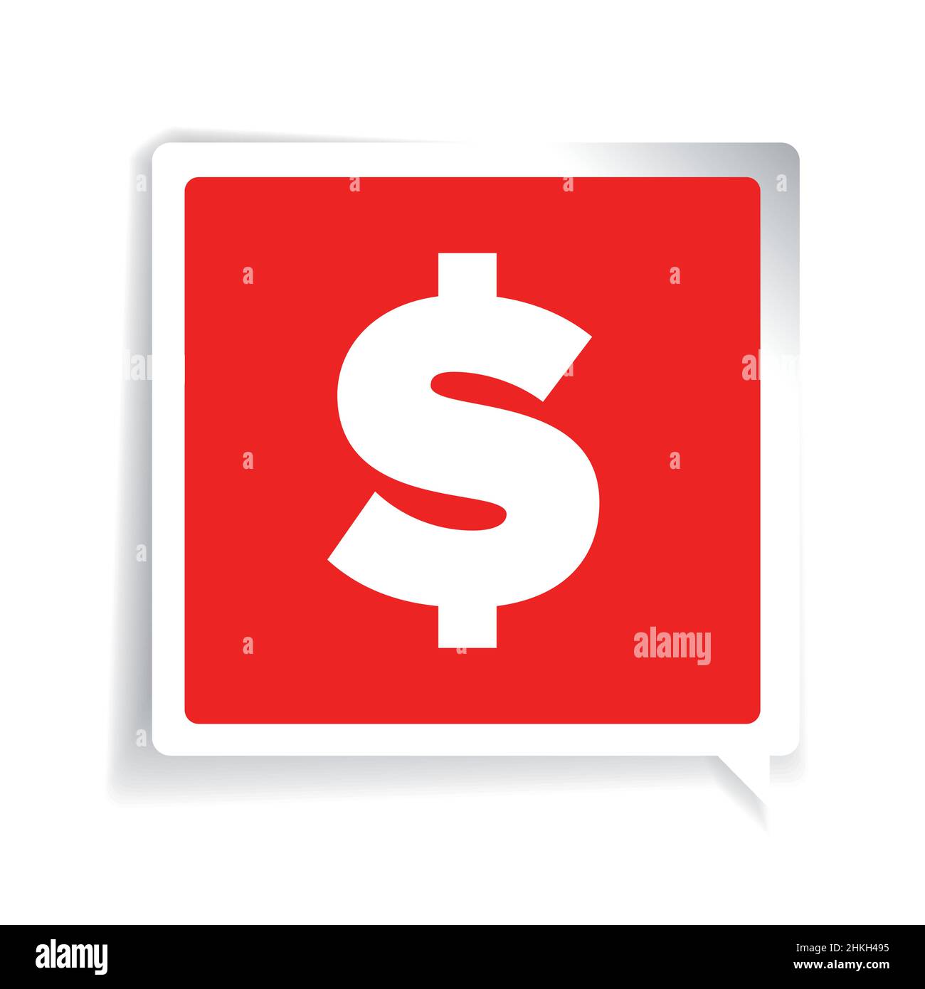Dollar sign label vector Stock Vector Image & Art - Alamy