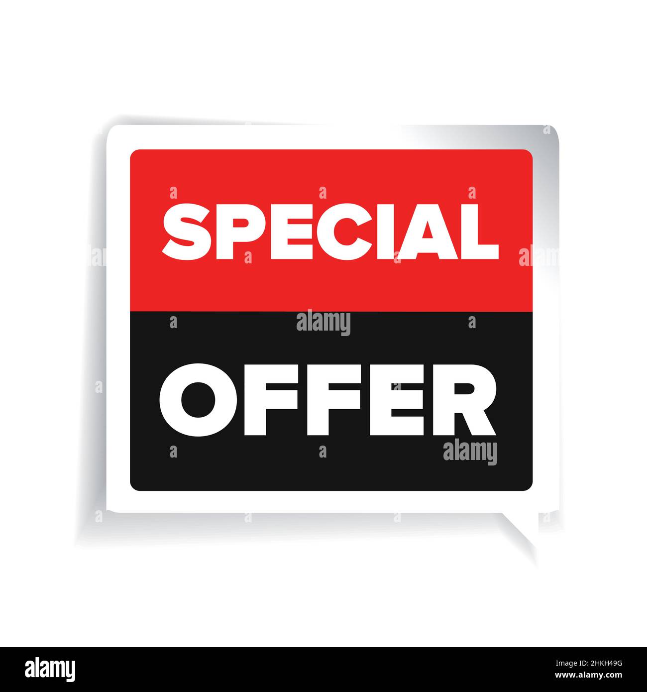 Best offer icon flat Cut Out Stock Images & Pictures - Alamy