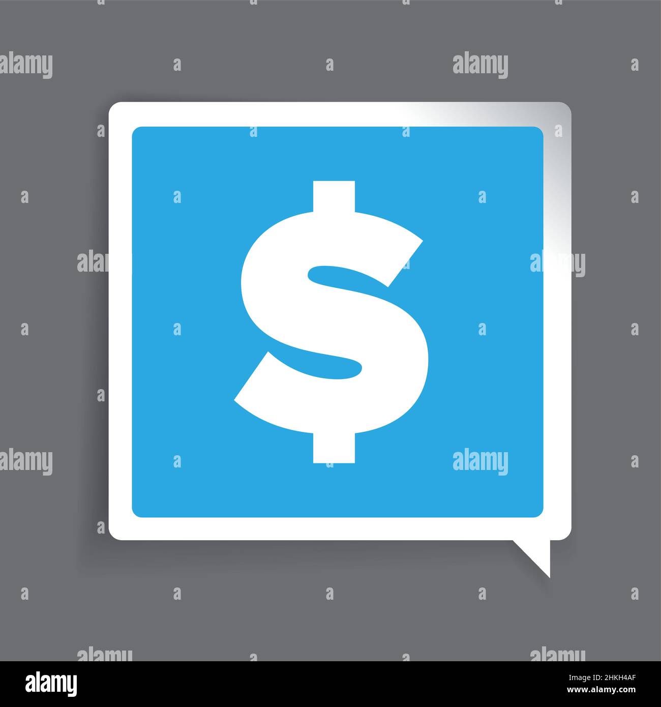 Dollar sign label vector Stock Vector Image & Art - Alamy