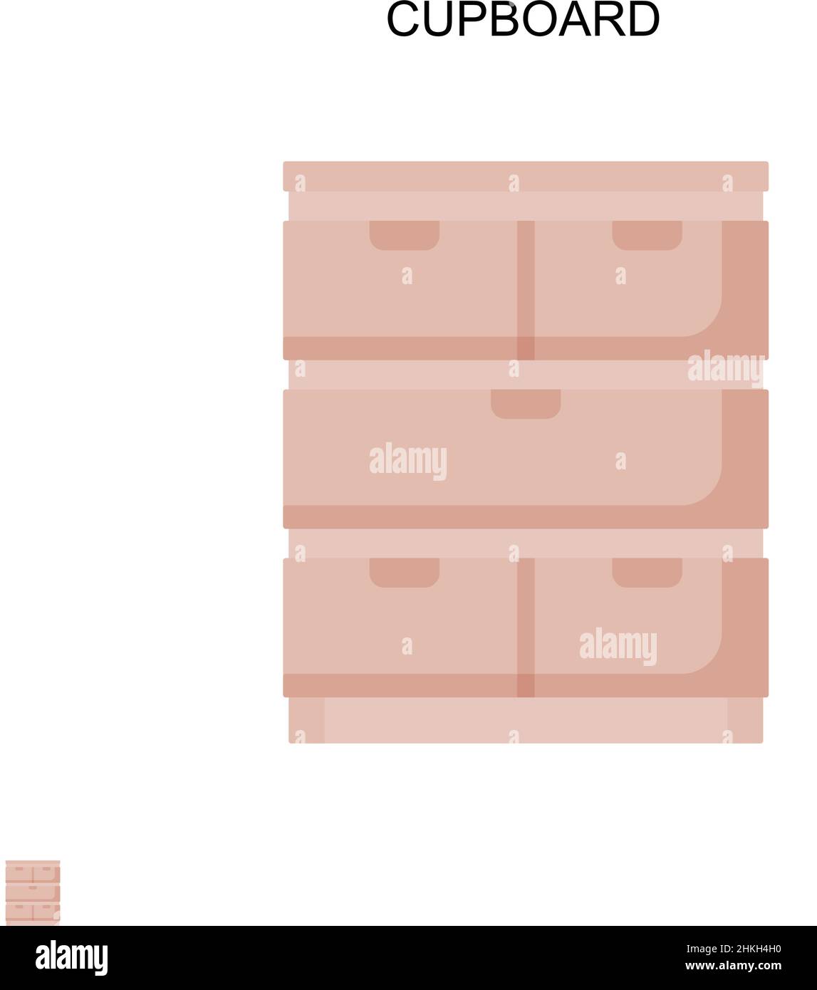 Open kitchen cabinet Cut Out Stock Images & Pictures - Alamy