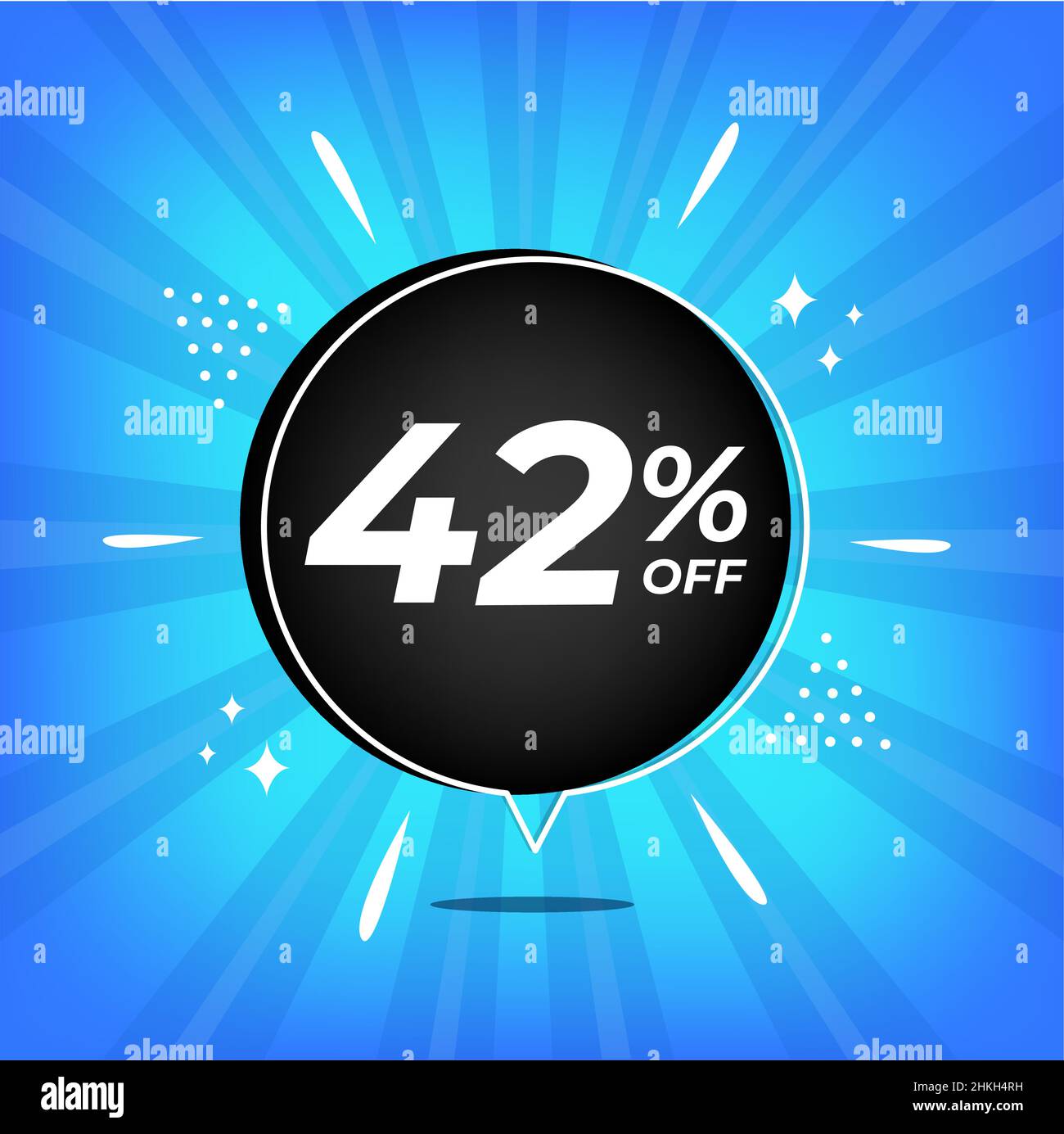Balloon number 42 Stock Vector Images - Alamy