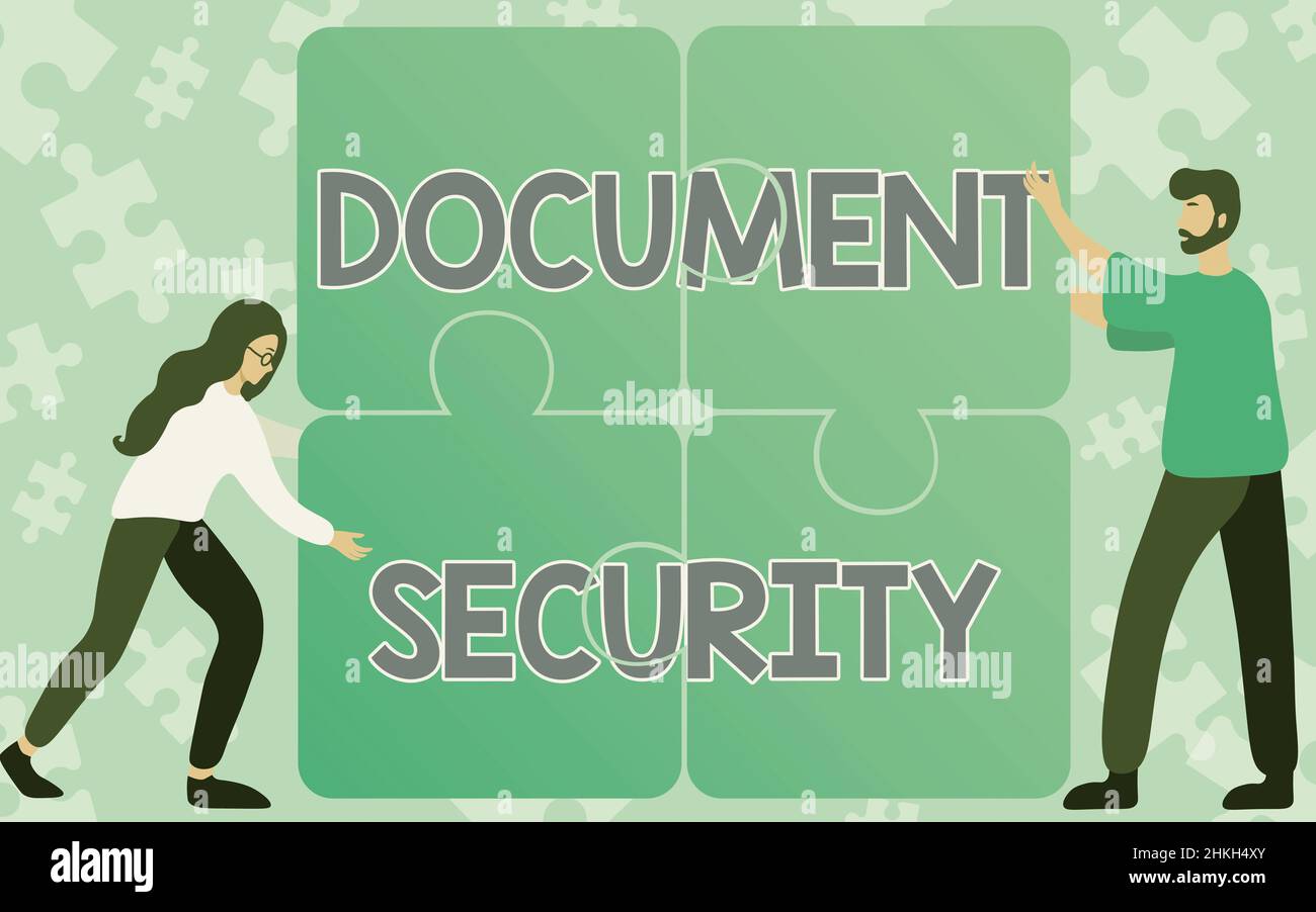 Conceptual Caption Document Security Internet Concept Means In Which
