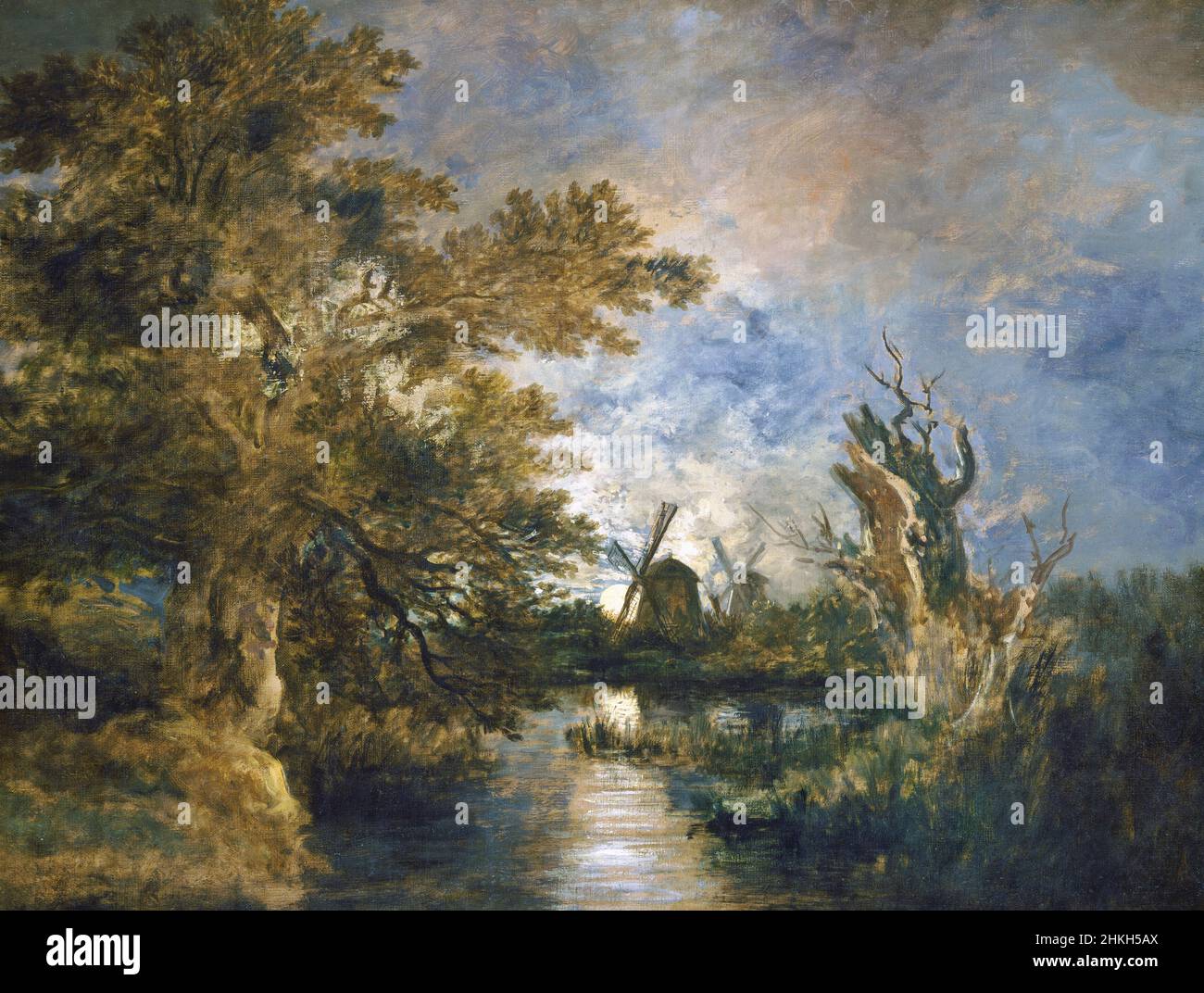 English countryside painting hi-res stock photography and images - Alamy