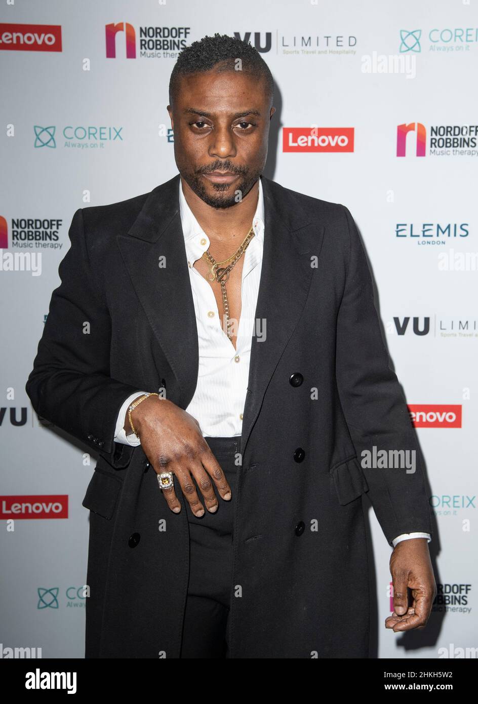 London, UK. Leo Ihenacho at the annual Nordoff Robbins Legends of Rugby ...