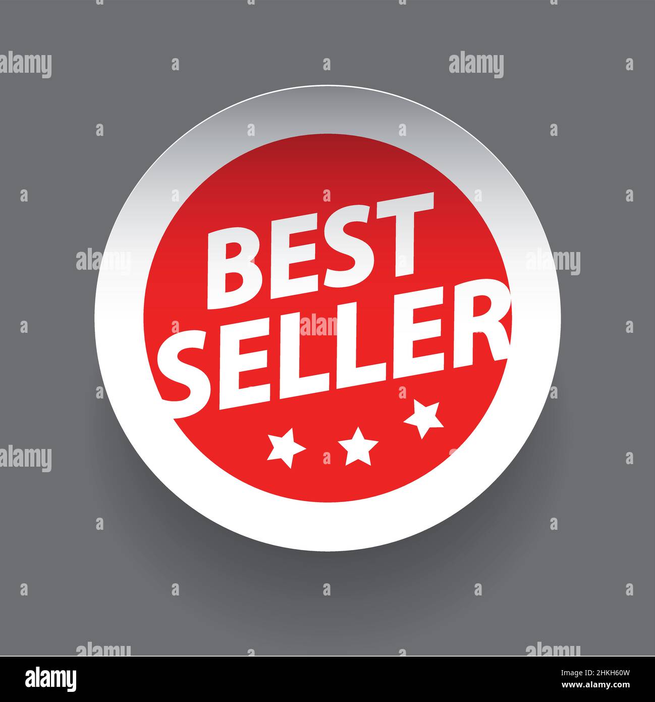 Best seller sticker vector Stock Vector Image & Art - Alamy