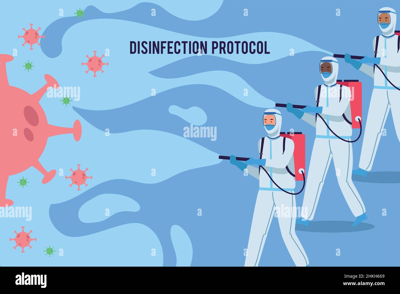 Disinfection protocol design Stock Vector Image & Art - Alamy