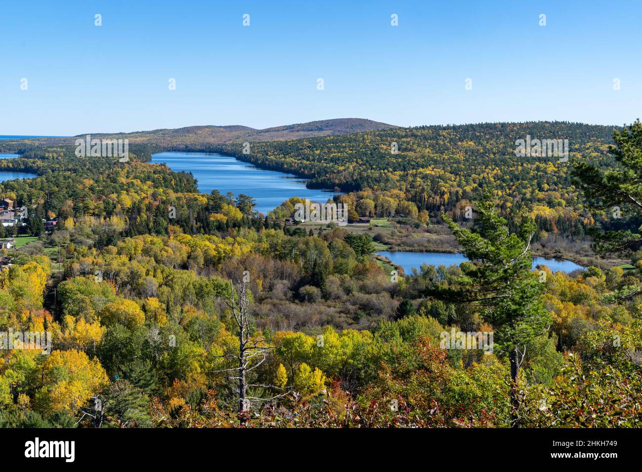 Brockway mountain lookout hi-res stock photography and images - Alamy