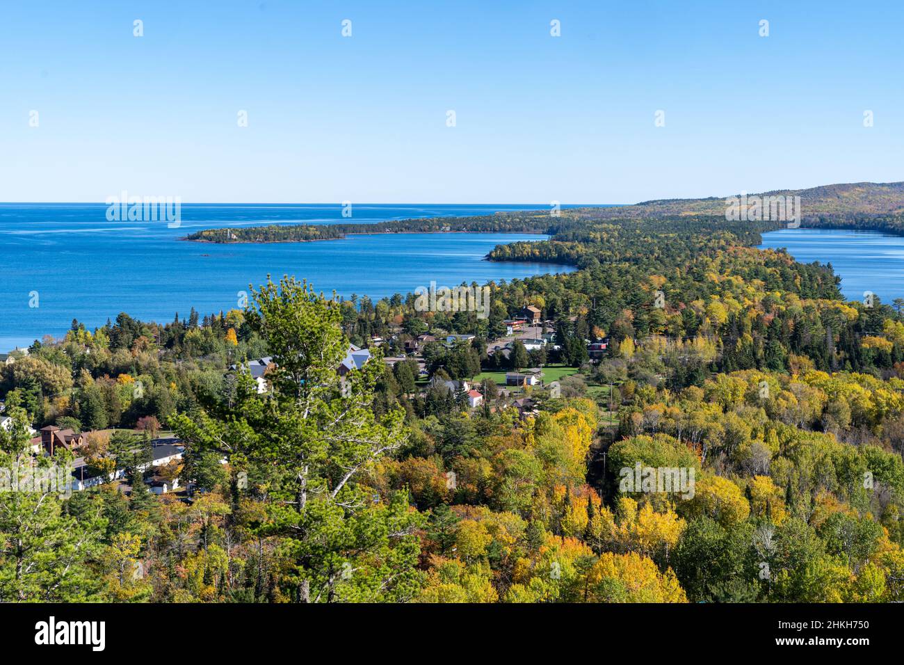 Brockway mountain lookout hi-res stock photography and images - Alamy