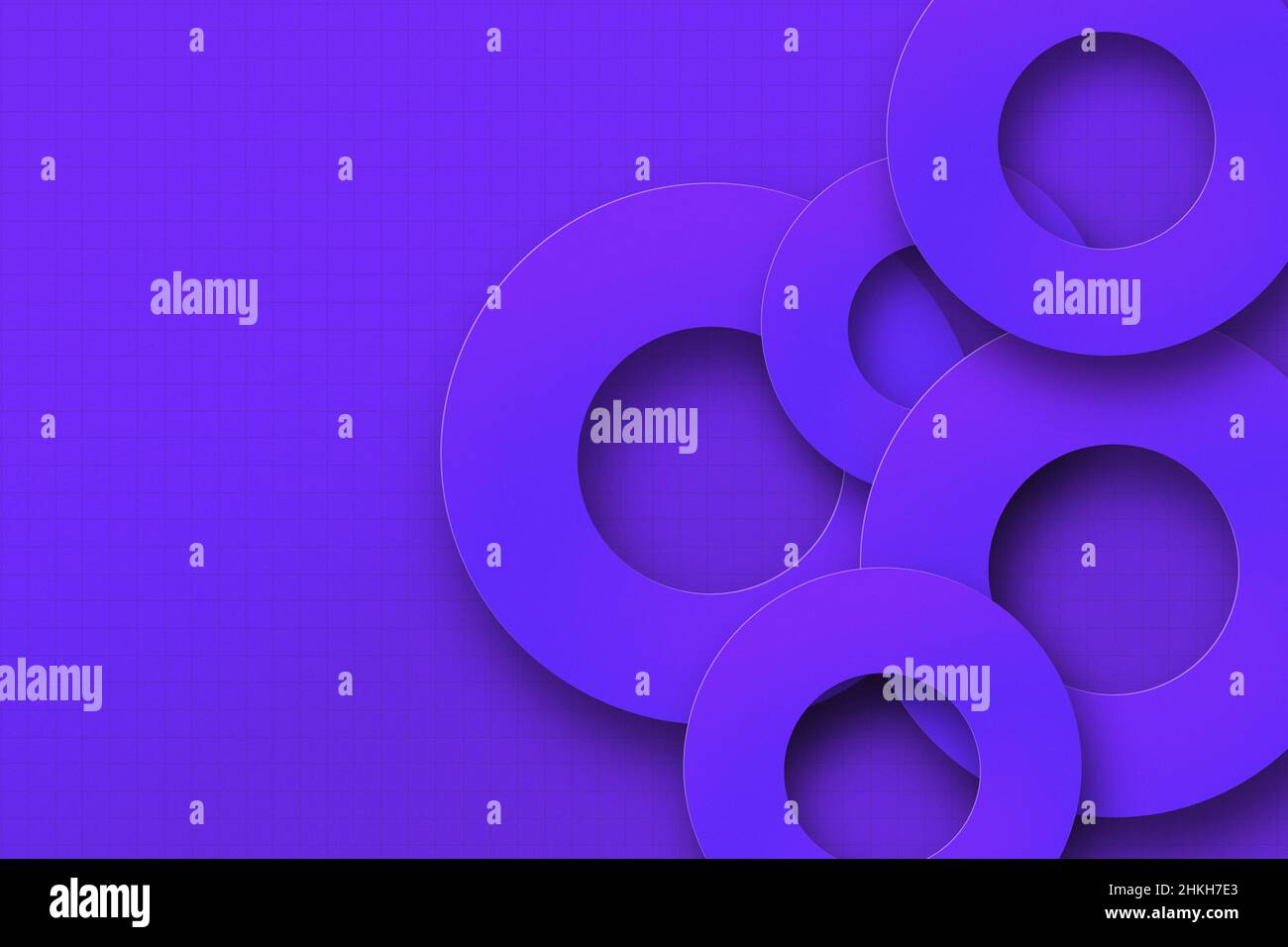 Futuristic abstract background with circular shapes Stock Photo - Alamy