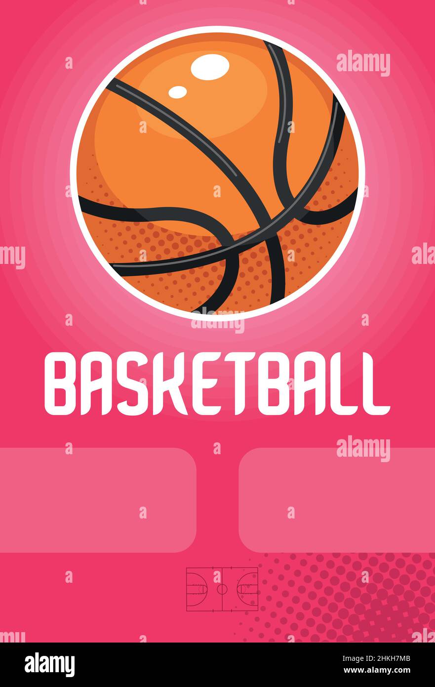 basketball lettering and ball Stock Vector Image & Art - Alamy
