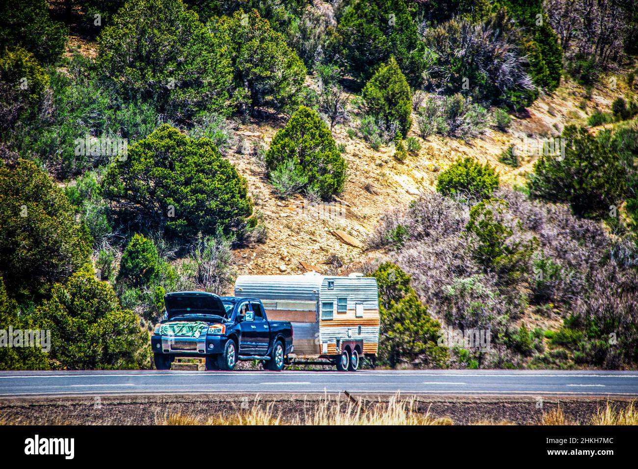 Truck bonnet hi-res stock photography and images - Alamy